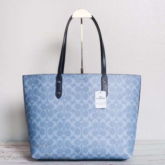 Coach | Bags | Nwt Coach 76636 Signature Town Tote Shoulder Bag | Poshmark